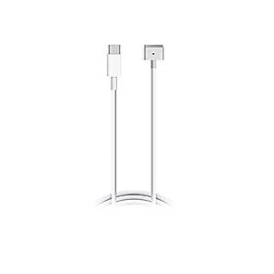 Atcuji PD USB-C to Magnetic Charge Cable, USB C Type C to MagsafeT2 Charging Cable, Input PD 15-20V 3-4.5A Output 60W for MacBook Pro/Air and Smartphone.