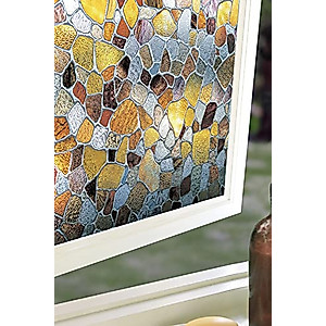 Artscape First Stained Glass Window Film, 24" x 36", Multicolor