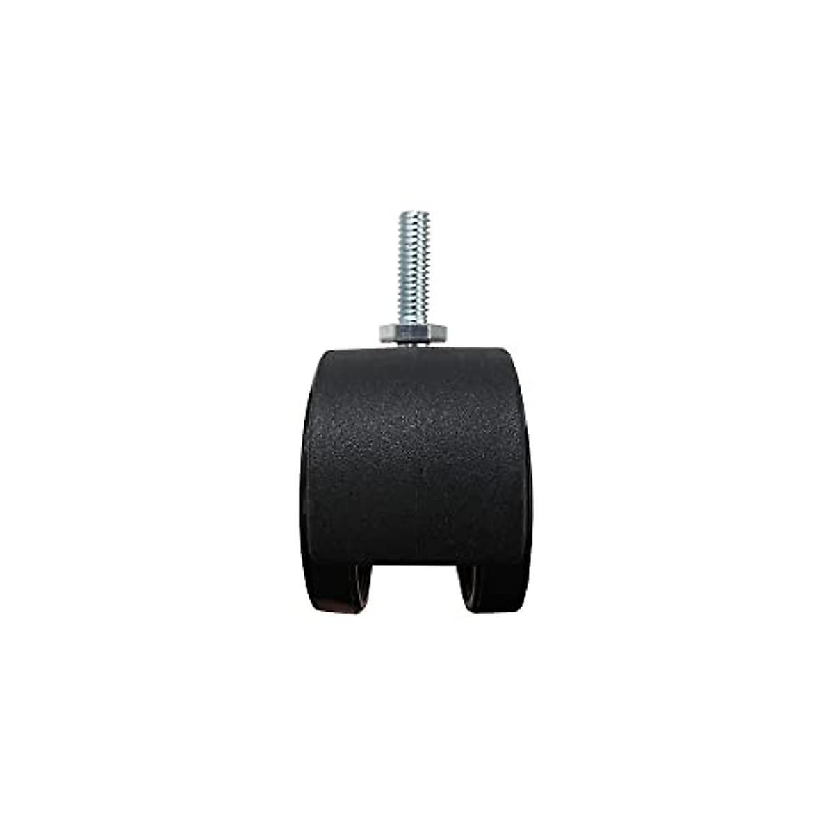 Shepherd Hardware 9733 2-Inch Office Chair Caster, Twin Wheel, 5/16-Inch Threaded Stem Diameter, 75-lb Load Capacity,Black