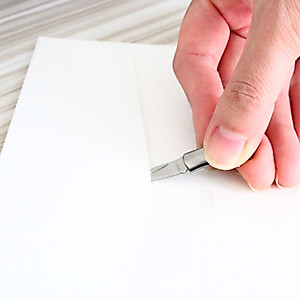 Miniature Gadgets Pocket Knife Collection, Eastern Delights EDC Tiny Multifunction Tool Pendant Decoration (Silver Folding)