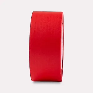 Lichamp Wide Red Painters Tape 2 inches, 1pc Medium Adhesive Red Masking Tape, 1.95 inches x 55 Yards