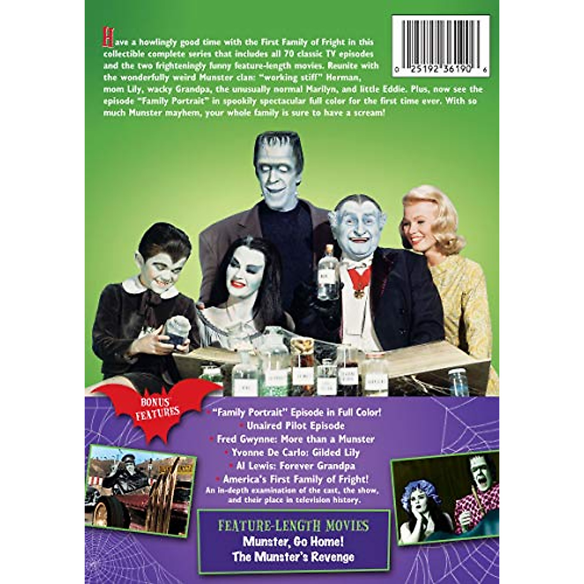 The Munsters: The Complete Series [DVD]