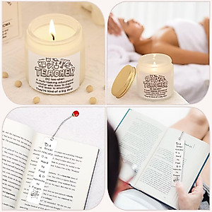 Vakuny Teacher Gifts for Women - Best Teacher Appreciation Gift Baskets From Students - Back to School Teacher's Day Bulk Gifts Boxes for Teachers - Thank you Teachers 16 oz Glass Cup Socks