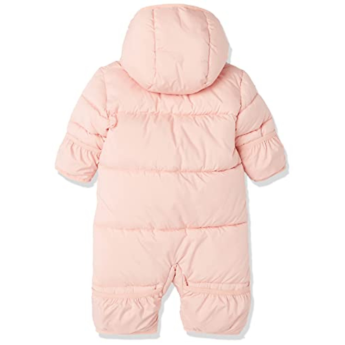Amazon Essentials Unisex Babies' Puffer Bunting Suit, Blush, 18 Months