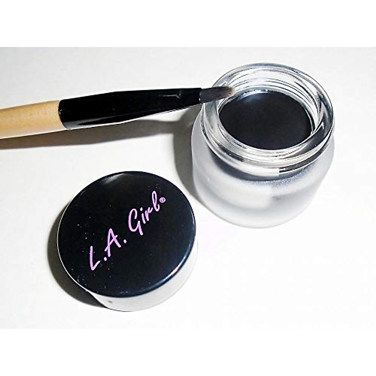 L.A. Girl Gel Liner Kit - Very Black, 0.10 Ounce