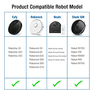 Housmile Boundary Markers Strips Magnetic Tape Compatible for Eufy, Roborock, Neato, Shark ION Robot Vacuum Alternative Magnetic Strip Tape for xiaomi Robot Vacuum, 13 Feet