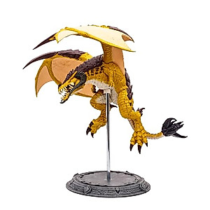 WORLD OF WARCRAFT McFarlane Toys Bronze Proto-Drake and Blue Highland Drake 2pk 1:12 Scale Posed Figures, Gold Label, Amazon Exclusive