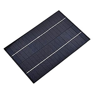 Fielect 18V 4.2W Polycrystalline Mini Solar Panel Module DIY for Light Toys Charger 200x130mm 1Pcs