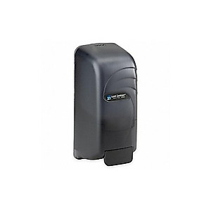 San Jamar S890TBK Oceans Universal Liquid Soap Dispenser, 4 1/2 x 4 3/8 x 10 1/2, 800mL, Black