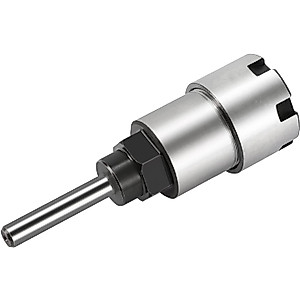 1/4 Inch Shank Router Bit Collet Extension Chuck Converter Adapter, Convert 1/2-Inch & 1/4-Inch Shank Bits with ER20 Spring Collet, Router Collet, ER20 M Type Collet Chuck Wrench Spanner -(Pack of 5)