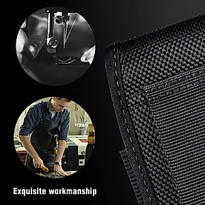 ACCKUO Multitool Sheath Compatible with Leatherman EDC Belt Organizer Tool Holster Pouch, Black