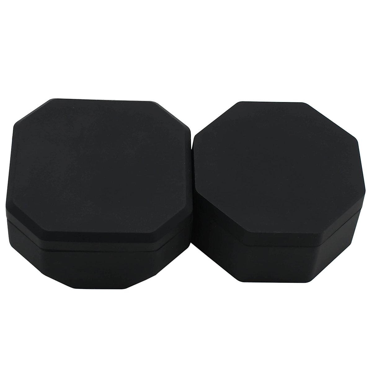 vitakiwi 223ml Large Silicone Container Concentrate Food Storage Non-stick Jar Multi-use (Black Color)