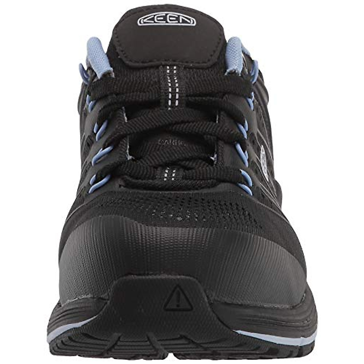 KEEN Utility Women's Vista Energy Low Height Sneakers Composite Toe Industrial Work Shoes, Hydrangea/Black, 11 Wide