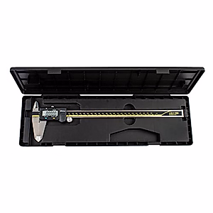 Mitutoyo 500-193-30CAL Absolute Digimatic Caliper with Calibration, Inch/Metric, Stainless Steel Jaws, 0-12" (0-300mm) Range, 0.0005" (0.01mm) Resolution, -0.0015" Accuracy