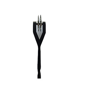 Wartenberg Neuro Pinwheel Stainless Steel 2 Head Diagnostic Instrument Pin Wheel - Black Coated, 6.6 Inch