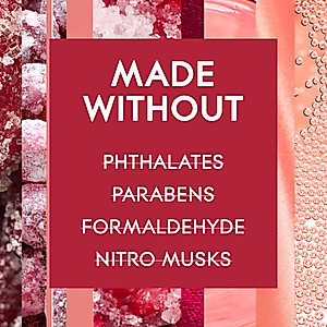 Glade Candle Crisp Cranberry Champagne, Fragrance Candle Infused with Essential Oils, Air Freshener Candle, 3-Wick Candle, 6.8 Oz