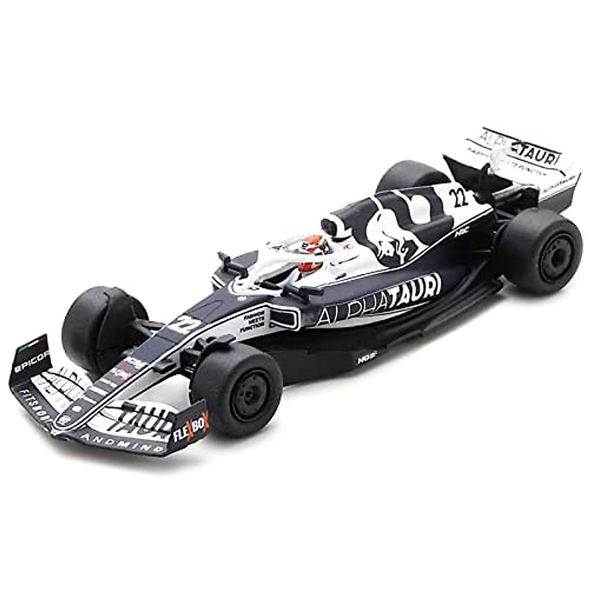 AlphaTauri AT03#22 Yuki Tsunoda Scuderia AlphaTauri F1 Formula One World Championship (2022) 1/64 Diecast Model Car by Sparky Y253