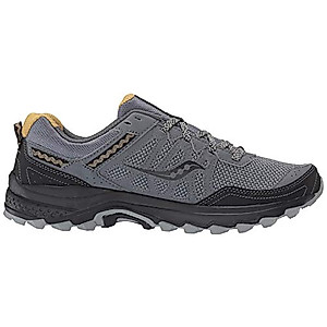 Saucony Men's Grid Excursion TR12 Trail Running Shoe, Silver | Gold, 10 W US