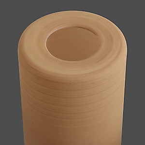 Eumyviv Frosted Glass Lamp Shade, 2pcs Cylinder Lampshade Cover Replacement with 1-5/8-Inch Opening for Chandelier Pendant Lighting Fixture A00079