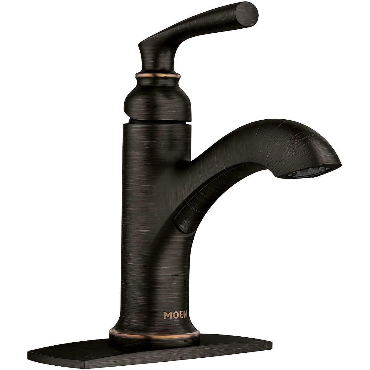 Hilliard 1+3 Hole 1 Lever Handle Mediterranean Bronze Lavatory Faucet