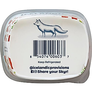 Icelandic Provisions, Strawberry and Lingonberry Thick and Creamy SKYR, 5.3 Ounce