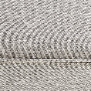 Classic Accessories Montlake FadeSafe Water-Resistant 25 x 25 x 5 Inch Square Outdoor Seat Cushion Slip Cover, Patio Furniture Chair Cushion Cover, Heather Grey, Patio Furniture Cushion Covers