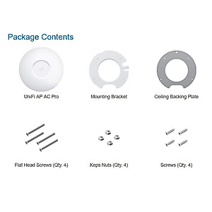 Ubiquiti UniFi AP, AC PRO, 3-Pack - UAP-AC-PRO-3(US)