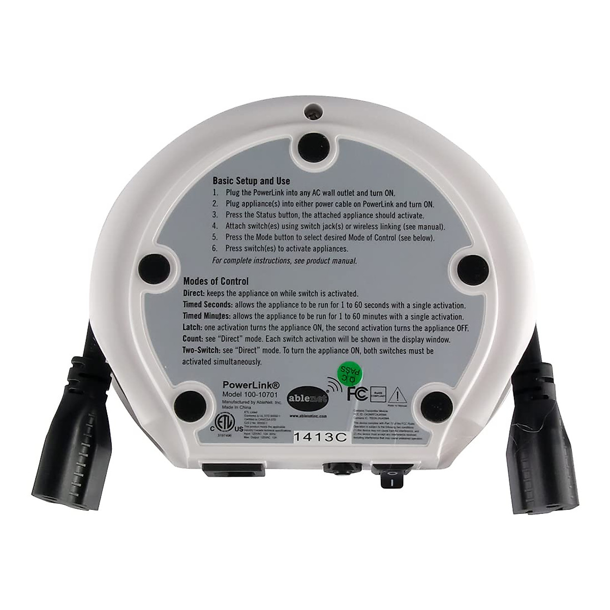 Ablenet Powerlink4 - Us: 10010701 with 2 Jelly Beamer Twist Transmitter: 10034200