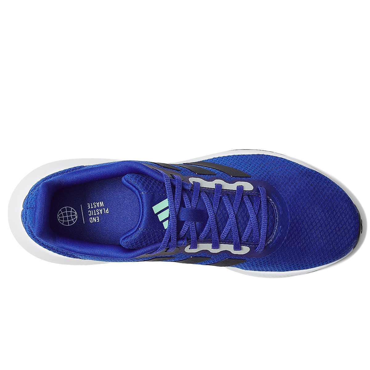 adidas Men's Run Falcon 3.0 Shoe, Lucid Blue/Ink/White, 10