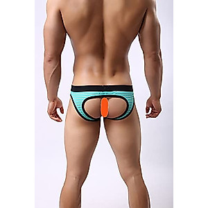 4UFIT Men's Sexy Jockstrap Athletic Supporters Underwear, Mesh Jockstraps for Men Green
