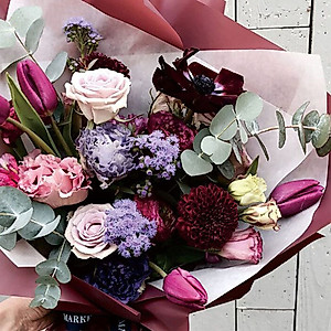 White Tissue Paper for Gift Bags, 105 Sheets Wrapping Craft Papers Bulk for DIY Artworks Flower Decoration,12 x 20 Inches