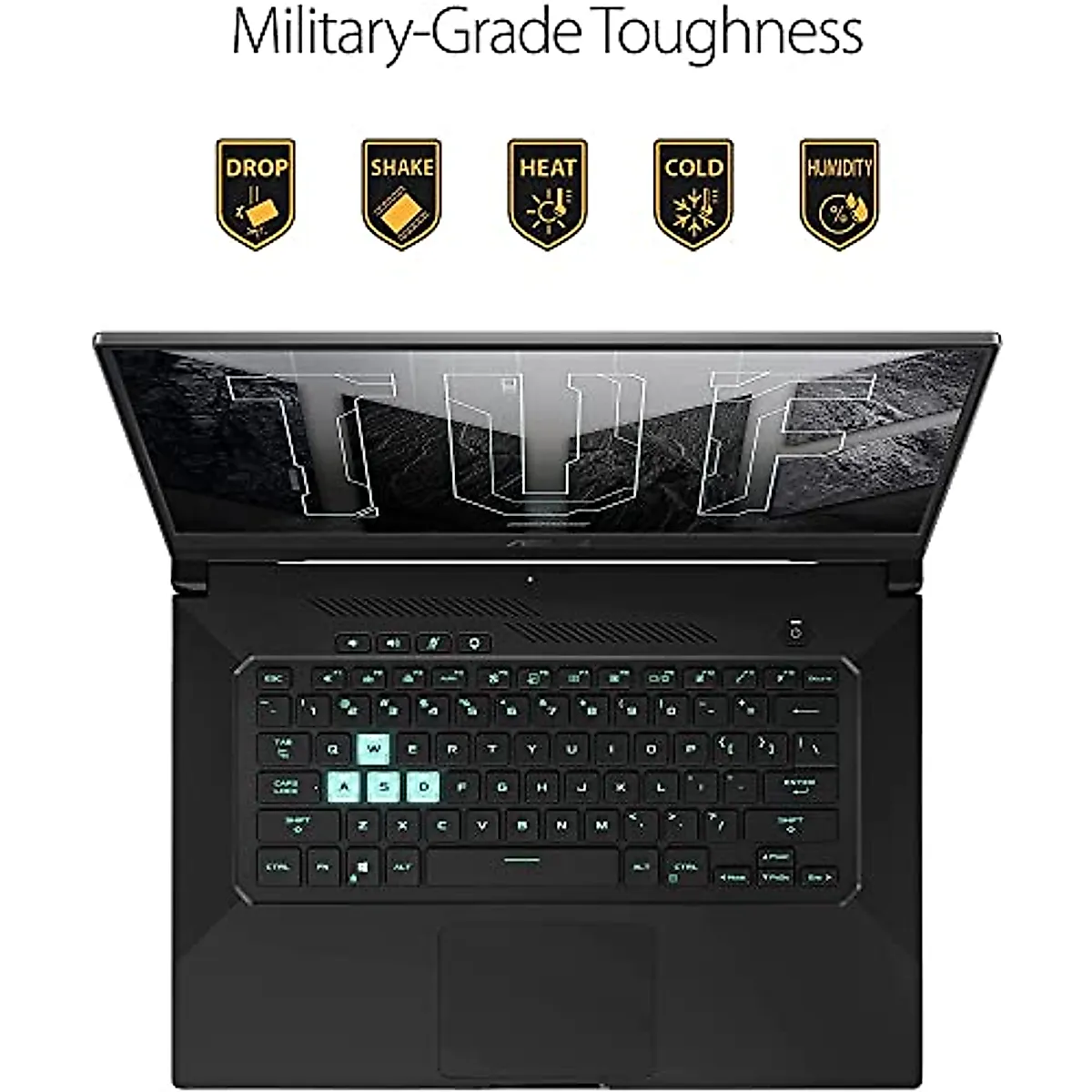 ASUS 2022 TUF Dash 15.6" Ultra Slim Gaming Laptop 144Hz FHD IPS Intel 4-Core i7-11370H NVIDIA GeForce RTX 3050TI 40GB DDR4 1TB NVMe SSD WiFi AX HDMI2.0 RJ-45 Thunderbolt4 Windows 11 Pro w/ RE USB