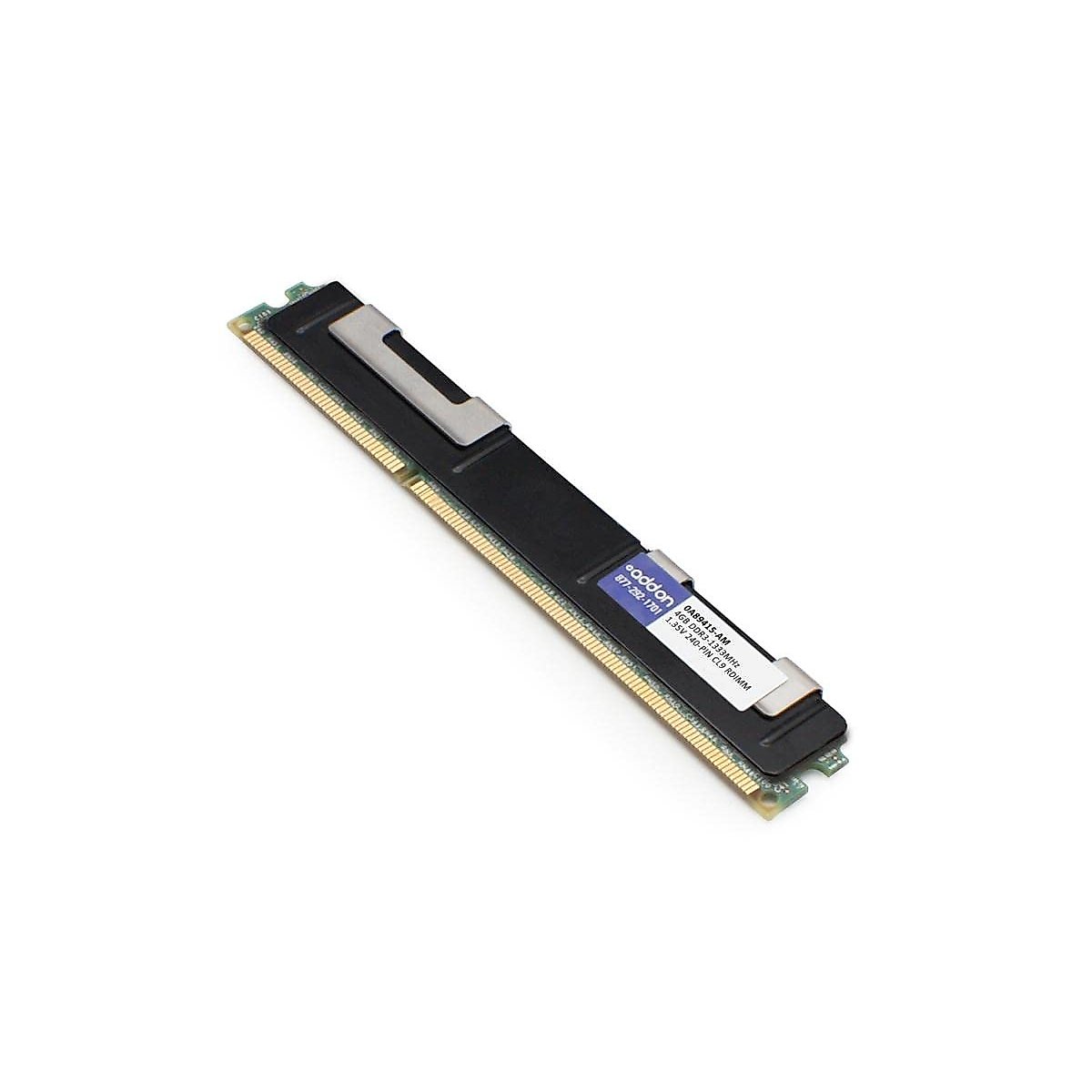 Addon 4gb Ddr3 Sdram Memory Module - 4 Gb (1 X 4 Gb) - Ddr3 Sdram - 1333 Mhz - 1.50 V - Ecc - Regis