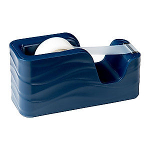 Scotch Desktop Tape Dispenser, Molten Ink (Navy), 2.13 in. x 2.75 in. x 5.25 in., 1 Tape Dispenser
