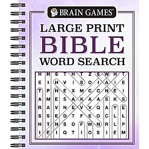 Brain Games - Large Print Bible Word Search (Brain Games - Bible)