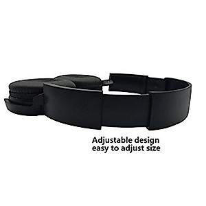 Men's/Adults Kids Sonic Foldable Headphones Over Ear Headset Wired Headphones Noise Cancelling Earphone Call Controller Headphone for Womens Work