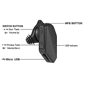 Wireless Earbuds, Soundmoov Bluetooth Headphones Handsfree Stereo Earphone with Microphone, Noise Cancelling Sweatproof Mini True Headset for iPhone, Android and Smartphones Tablets