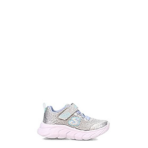 Skechers baby girls 302480n Sneaker, Light Grey, 9 Toddler US