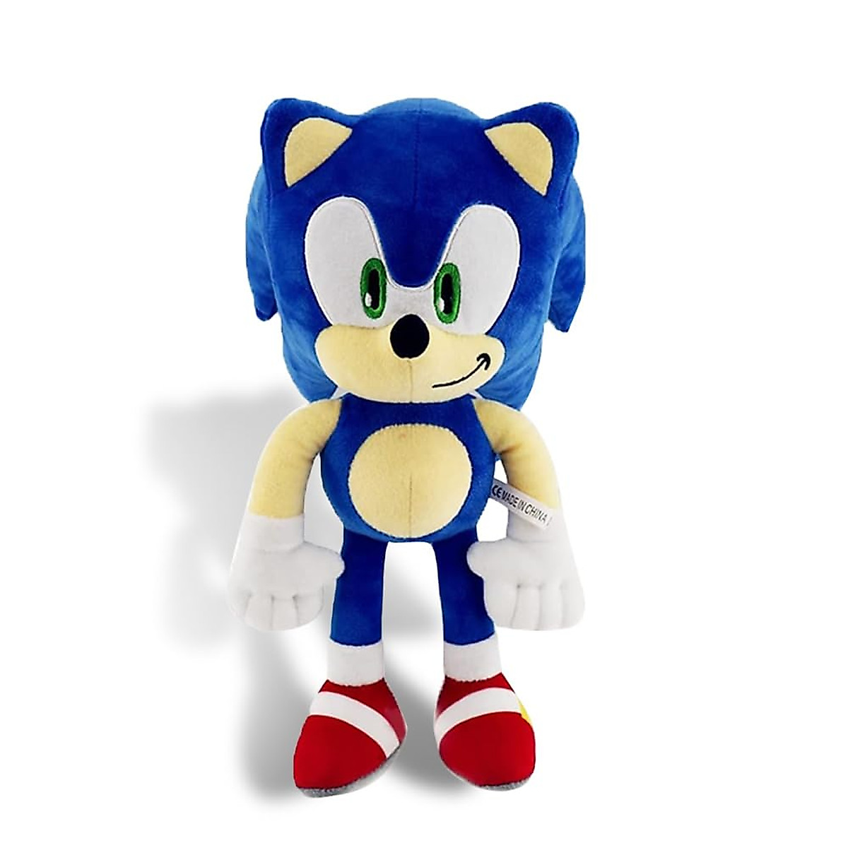 EsNcFox Sonic Plush Toys,Plush Sonic The 2 The Movie,Sonic Stuffed Animals,Knuckles Shadow Tails Plushies Doll Toys for Boys and Girls Best Gift for Christmas