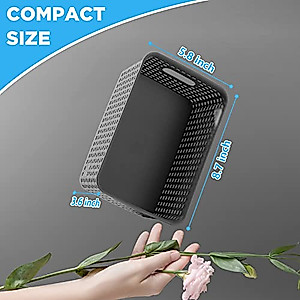 9 Pack Small Plastic Storage Baskets Durable Small Laundry Basket Organizer Bins Shelves Baskets for Kitchen Organization Countertops Desktops Cabinets Bedrooms Bathrooms, ‎8.7x 5.8x3.6 Inches