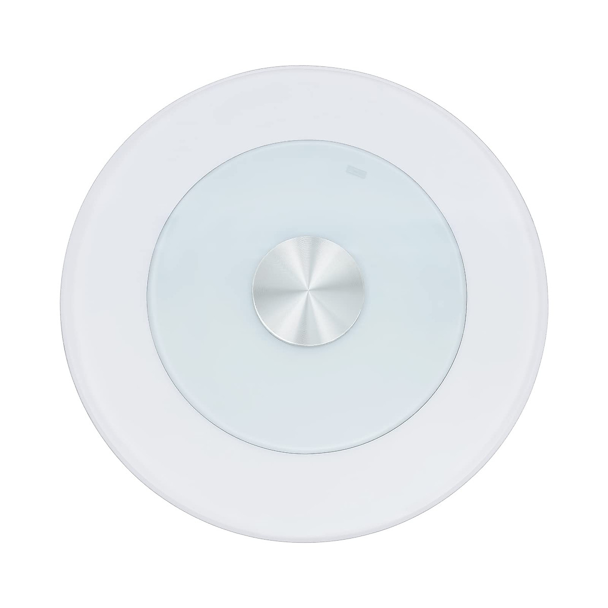 27.56" Glass Turntable Dining Table Round Tempered Glass Tabletop Rotating Tray Heavy Duty Turntable Dining Table Centerpiece Large Tabletop