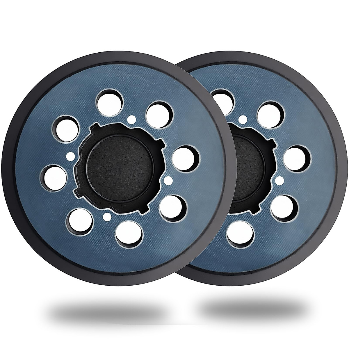 2 Pack 5 Inch 8 Hole Hook and Loop Replacement Sanding Pads for Dewalt DWE6421-B2 DWE6421-B3 DWE6423/6423K DWE6421/6421K DWE64233 & N329079 Orbital Sander Backing Pad