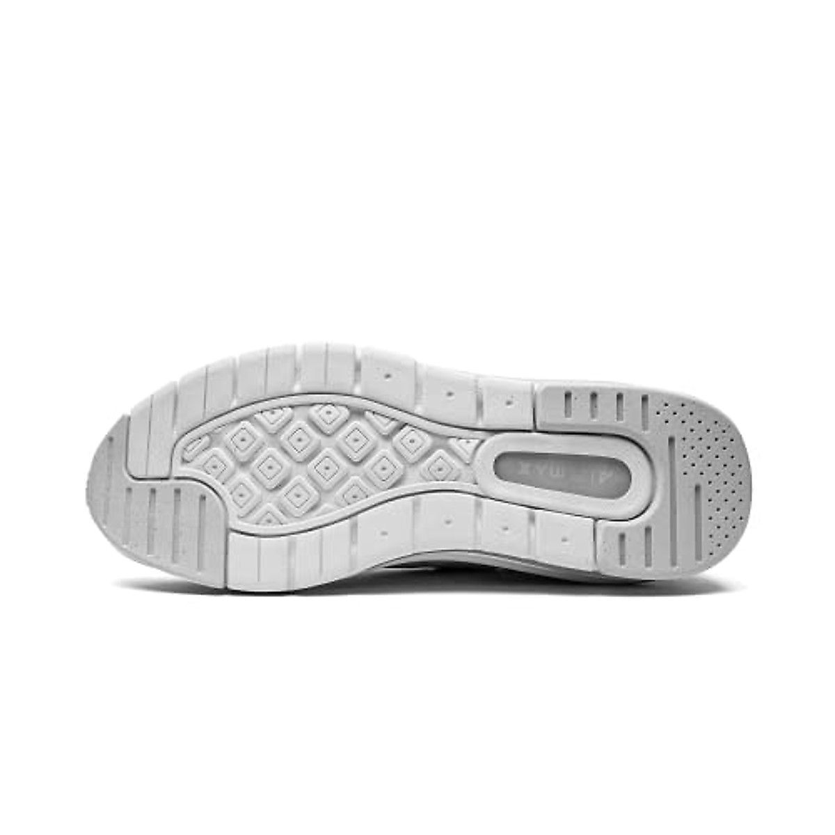 Nike Men's Air Max Genome Running Cw1648 Shoes, White/Black/Pure Platinum, 9