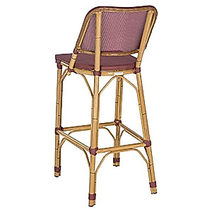 Safavieh Home Collection Deltana Brown Indoor/ Outdoor 29.5-inch Bar Stool