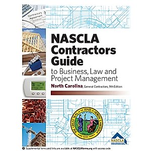 NORTH CAROLINA - NASCLA Contractors Guide to Business, Law and Project Management, 9th Edition Spiral-bound