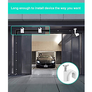 Itramax 30ft 12V DC Extension Cable 2Pack,Power Supply Extension Cord 2.1mm x 5.5mm 5521 DC Adapter Flat Female to Male Extender Wire for IP Network,CCTV Security Camera,DVRs,5V,9V,24V,Volt,25