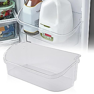 G-PLUS 240356402 Clear Refrigerator Upper Door Bin Compatible with Frigidaire,Electrolux,Gibson, Kelvinator