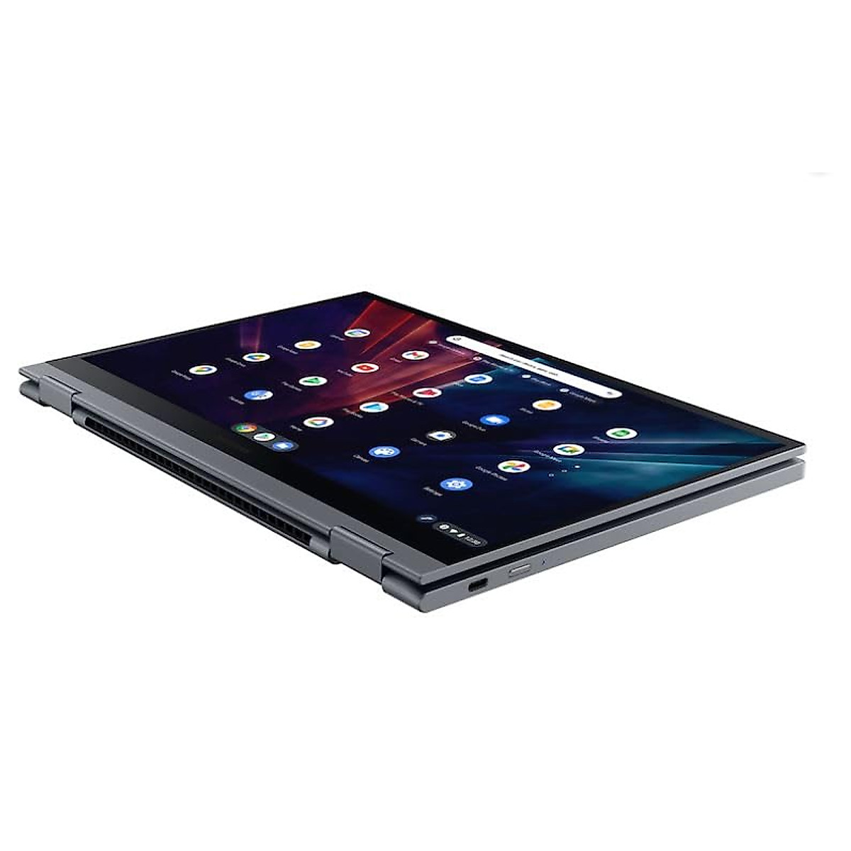 Samsung Electronics Galaxy Chromebook 2, 13.3” Intel Core i3-Processor, 128GB, 8GB RAM, Mercury Grey (2021 Model) - XE530QDA-KB1US