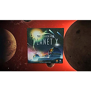 Renegade Game Studios The Search for Planet X, 1-4 Players, Ages 13+, 60-75 Minutes, Take on The Role of Astronomers, Deduction Game