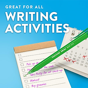 Paper Mate InkJoy 100RT Retractable Ballpoint Pens, Medium Point, Red, Box of 12